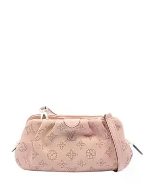 LOUIS VUITTON Monogram Mahina Scala Mini Pouch Crossbody Bag - Pink