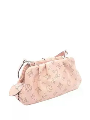 LOUIS VUITTON Monogram Mahina Scala Mini Pouch Crossbody Bag - Pink