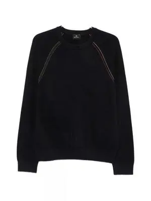Paul Smith Raglan-sleeve Waffle-knit Sweater