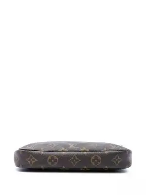 LOUIS VUITTON Monogram Pochette Accessoires Shoulder Bag - Brown