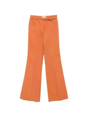 Dorothee Schumacher Belted Flared Trousers - Orange