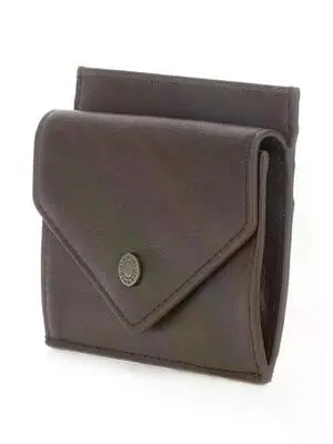 GIANNI CHIARINI Logo-embossed Leather Cardholder