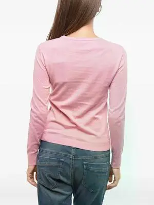 DIESEL® Embroidered Crew Neck Sweater
