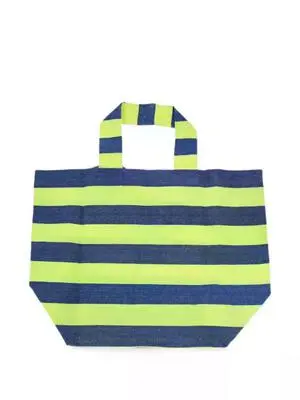 DANIELA GREGIS Stripe-pattern Tote Bag - Blue