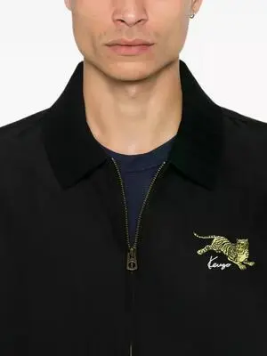 Kenzo Embroidered Tiger Zip-up Jacket