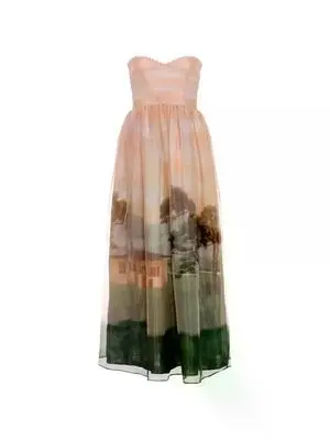 Agua Bendita Strapless Dresses