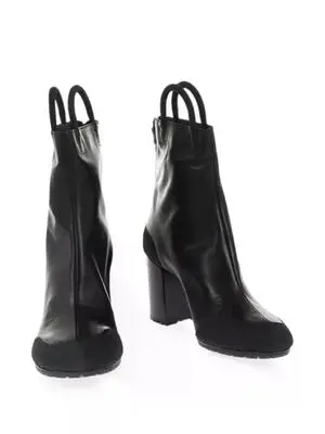 Random Identities Rope-handle Leather Boots