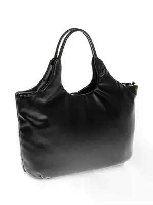 Moschino Padded Heart Plaque Shoulder Bag