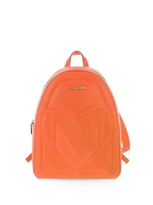 Moschino Plaque Embossed-logo Backpack