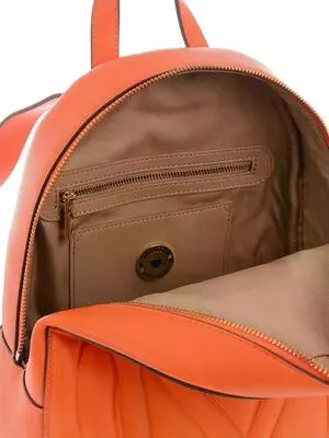 Moschino Plaque Embossed-logo Backpack