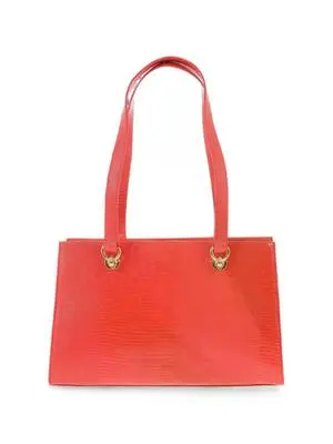 Moschino Lizard-effect Shoulder Bag