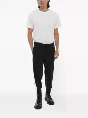 Neil Barrett Slim-fit Track Pants With Contrasting Side Stripe