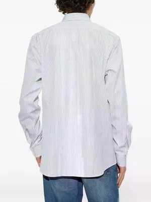Moschino Striped Graphic-print Shirt