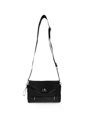 Balenciaga Small Le 7 Cube Messenger Bag - Black