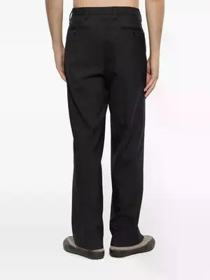 MAISON MARGIELA Tailored Pressed Crease Wool Trousers