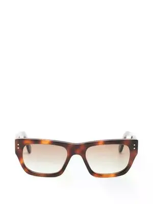 TOTEME Voyager Rectangle-frame Sunglasses - Brown