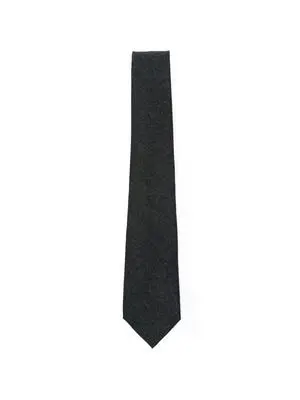 Canali Wool Tie - Grey