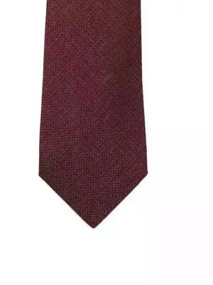 Canali Textured-weave Silk Tie