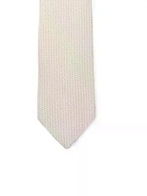 Canali Micro-patterned Silk Tie