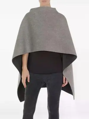 Alberta Ferretti Wool Poncho