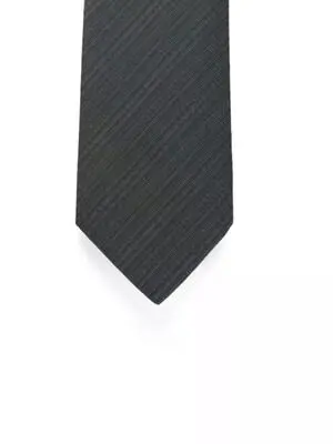 Canali Diagonal-stripe Silk Tie