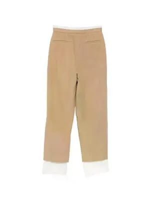 Y’s Wool Layered Trousers