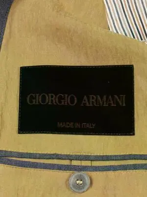 Giorgio Armani Layered Zip-up Jacket