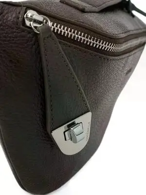 COCCINELLE Grained Leather Belt Bag