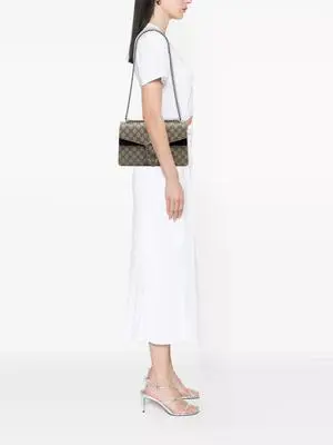 Gucci 2016-2026 Medium Gg Supreme Dionysus Shoulder Bag - Neutrals