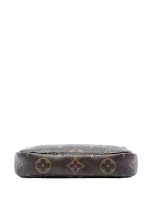 LOUIS VUITTON Monogram Mini Pochette Accessoires Handbag - Brown