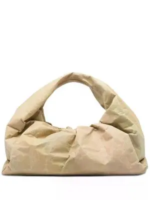Bottega Veneta 2012-2026 Large Kraft Paper The Pouch Shoulder Bag - Neutrals