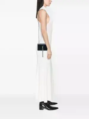 Saint Laurent Monogram Kate Tassel Crossbody Bag - Black