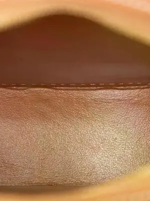 Celine Calfskin Cuir Triomphe Oval Crossbody Bag - Brown