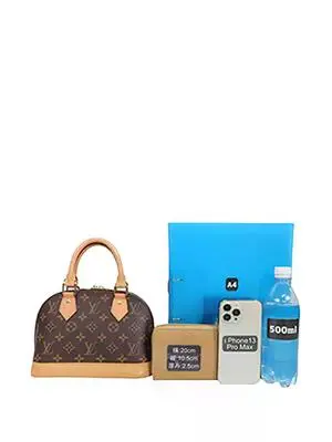 LOUIS VUITTON 2021-2026 Monogram Alma Bb Satchel - Brown