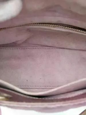 Dior Small Satin Cannage Swarovski Lady Satchel - Pink