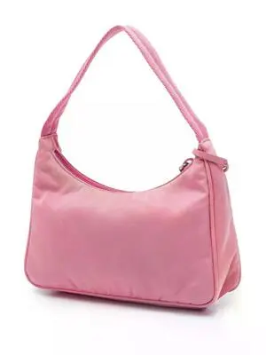 Prada Mini Tessuto Re Edition 2000 Shoulder Bag - Pink