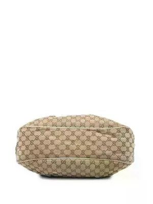 Gucci 2016-2026 Gg Canvas Sukey Shoulder Bag - White