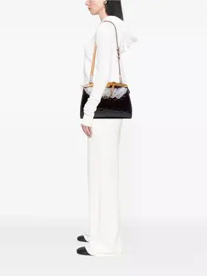 LOUIS VUITTON Monogram Vernis Brea Mm Satchel