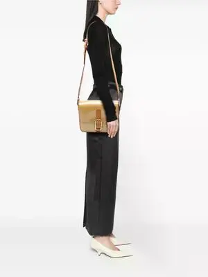 LOUIS VUITTON 2001 Monogram Vernis Christie Gm Crossbody Bag - Brown