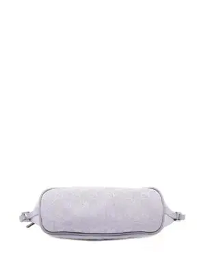 Gucci Gg Canvas Boat Shoulder Bag - Purple