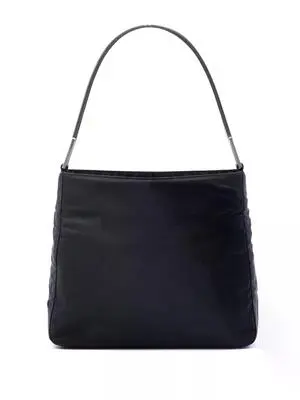 Prada 2000-2013 Tessuto Metal Handle Bag Shoulder Bag