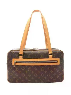 LOUIS VUITTON 2002 Monogram Cite Gm Shoulder Bag - Brown