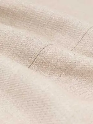 ATELIER Linen-blend Single-breasted Blazer
