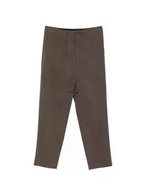 Giorgio Armani Drawstring Trousers - Grey