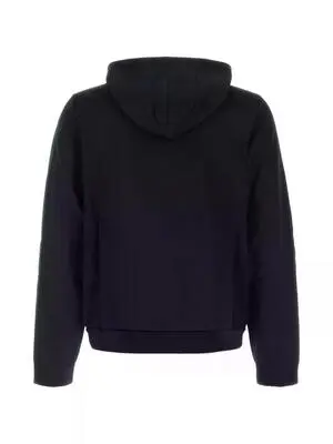Gucci Web-stripe Zip-up Hoodie - Blue