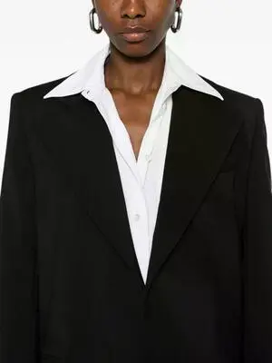 Max Mara Sportmax Tenace Peak-lapel Single-breasted Blazer