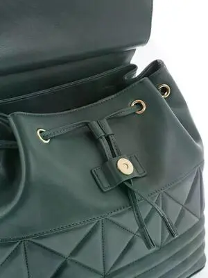 Moschino Quilted Logo-plaque Backpack
