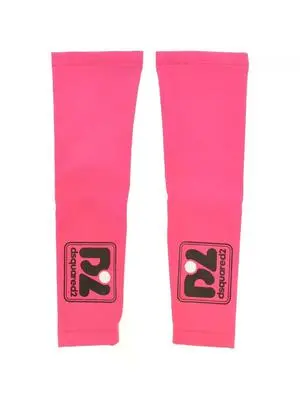 Dsquared2 Logo-print Arm Warmers - Pink