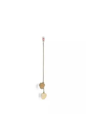 Dsquared2 Maxi Double-pendant Single Earring - Gold