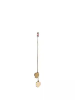 Dsquared2 Maxi Double-pendant Single Earring - Gold